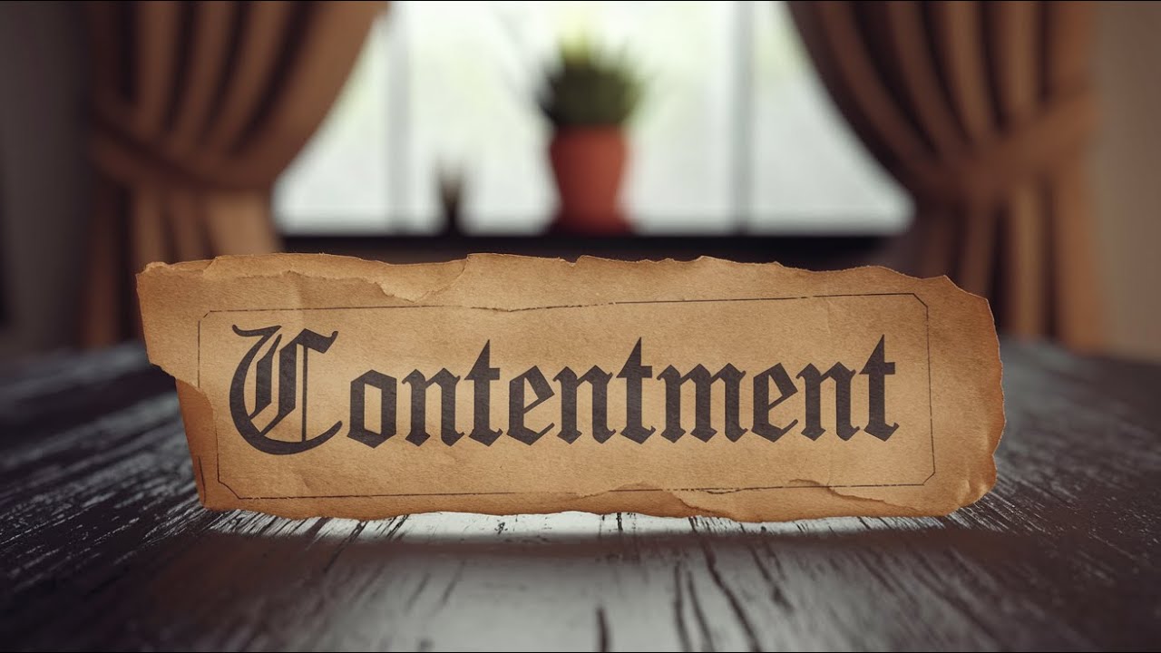 Contentment | Pastor Caleb Hanson | Sunday PM | 9.22.24 - YouTube