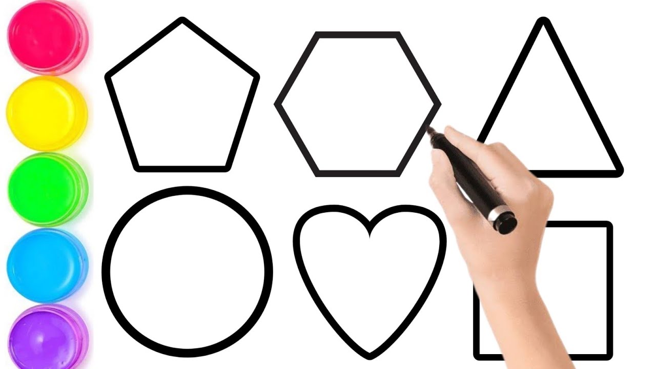 shapes, shapes for kids, traingle, kids learning videos, learn shapes ...