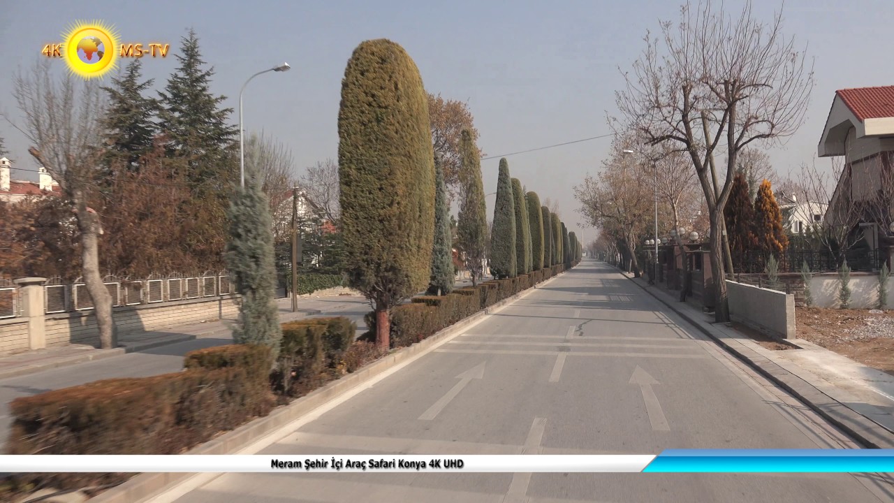 Meram Şehir İçi Araç Safari Konya 4K UHD - YouTube