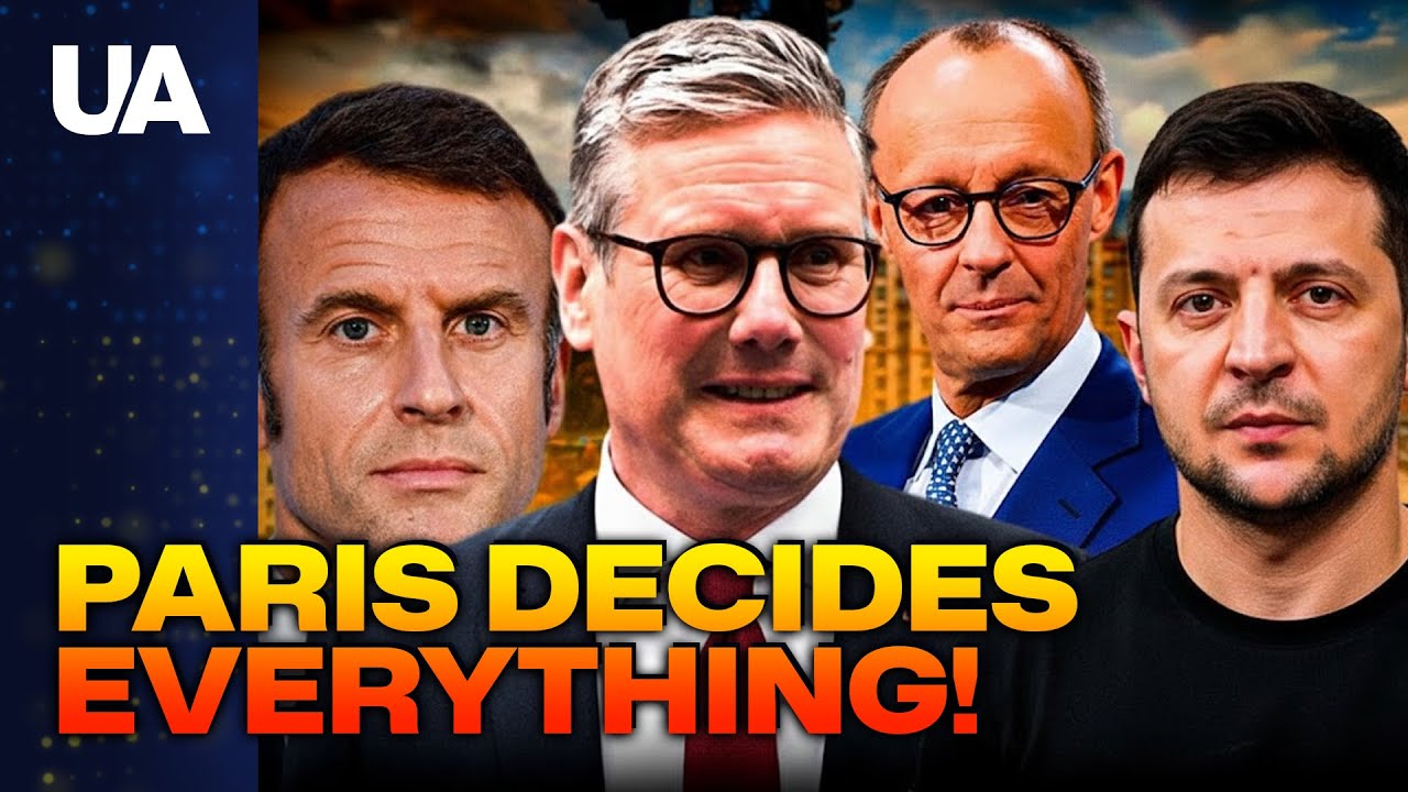 🔴 DECISIVE MEETING IN PARIS: Zelenskyy, Macron, Starmer, Merz, Steven ...