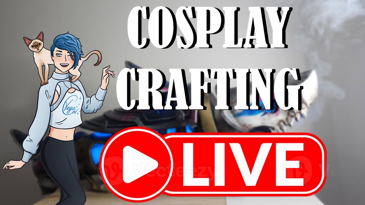 Cosplay Crafting Livestream - YouTube