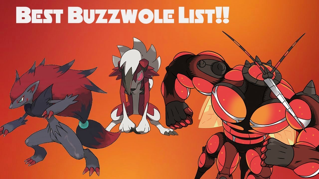 Best Buzzwole List! Buzz & The Fuzz!! - YouTube