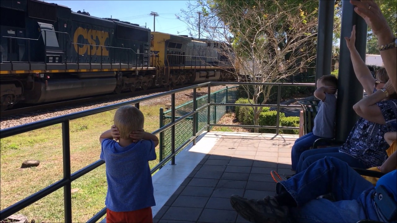 Tropicana Juice Train and Amtrak P091 at the Diamond in Plant City, FL ...