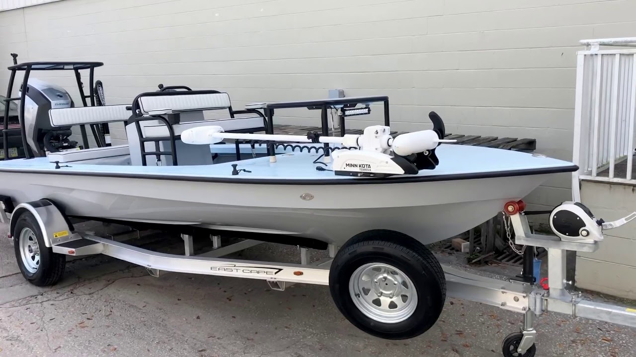 2020 East Cape Vantage w/NEW 140 G2 Evinrude - YouTube