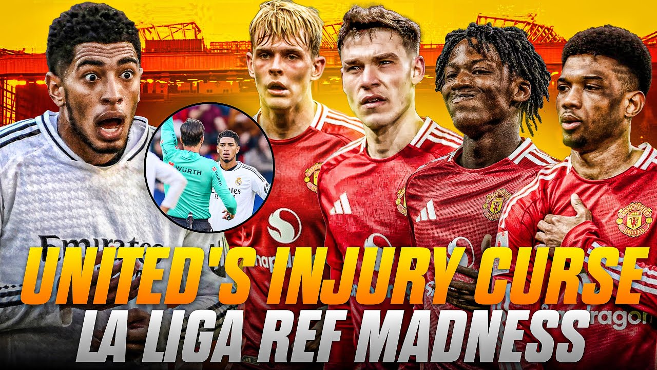 MAN UNITED HIT BY INJURY CURSE! 4 INJURIES IN ONE DAY! BELLINGHAM RED ...