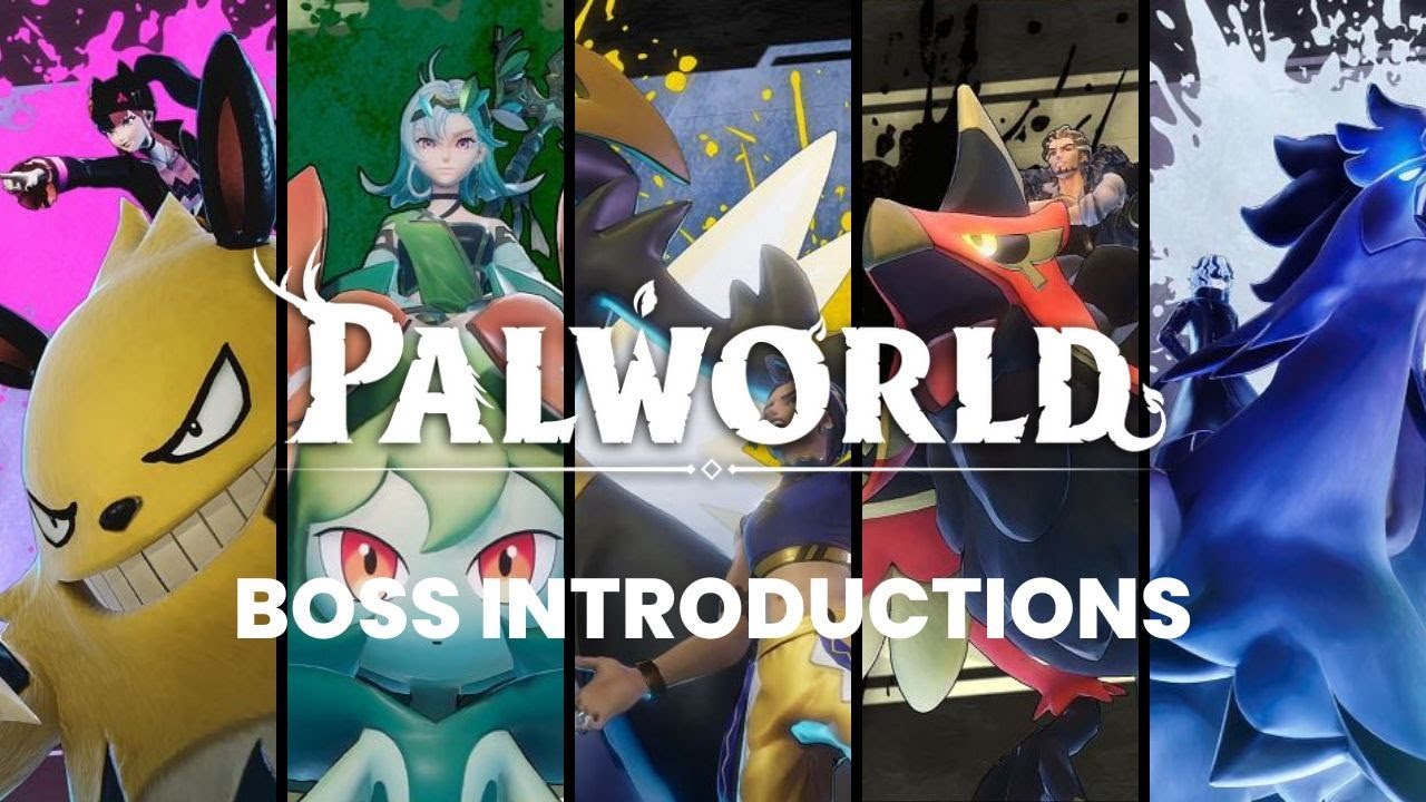 Palworld - All Boss Introductions - YouTube