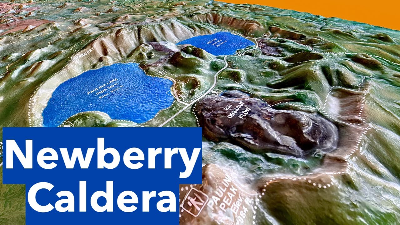 Newberry Caldera Landform Overview--Newberry National Volcanic Monument ...