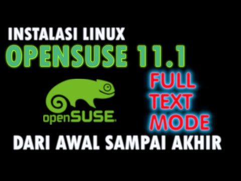 SYSADMIN THEBOX : INSTALASI OPENSUSE 11.1 MODE SERVER - YouTube