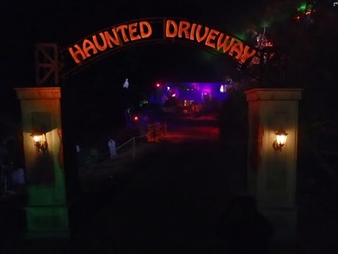 Haunted Driveway Yard Haunt 2014 - YouTube