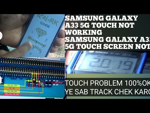 Samsung A33 5G Touch Fix/Samsung A33 5G Touch Not Working Solution - YouTube