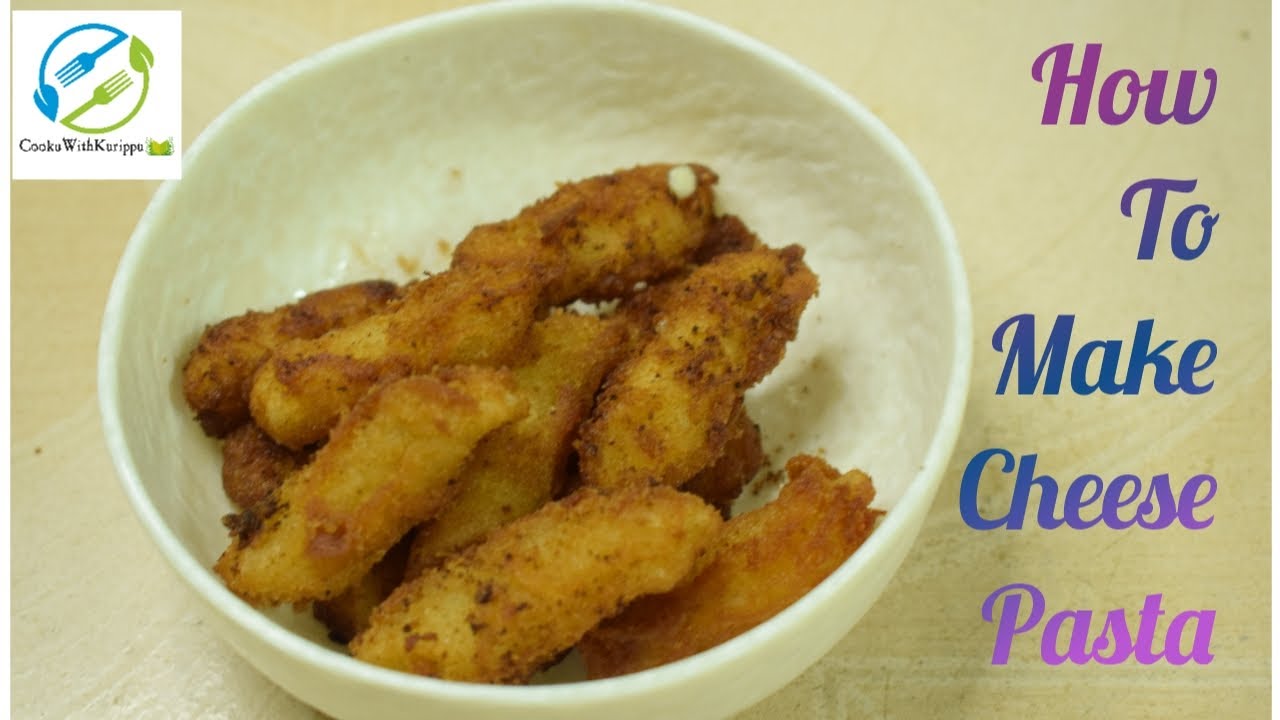 HOME MADE CHEESE PASTA | HOW TO MAKE CHEESE PASTA AT HOME | PASTA SNACK ...