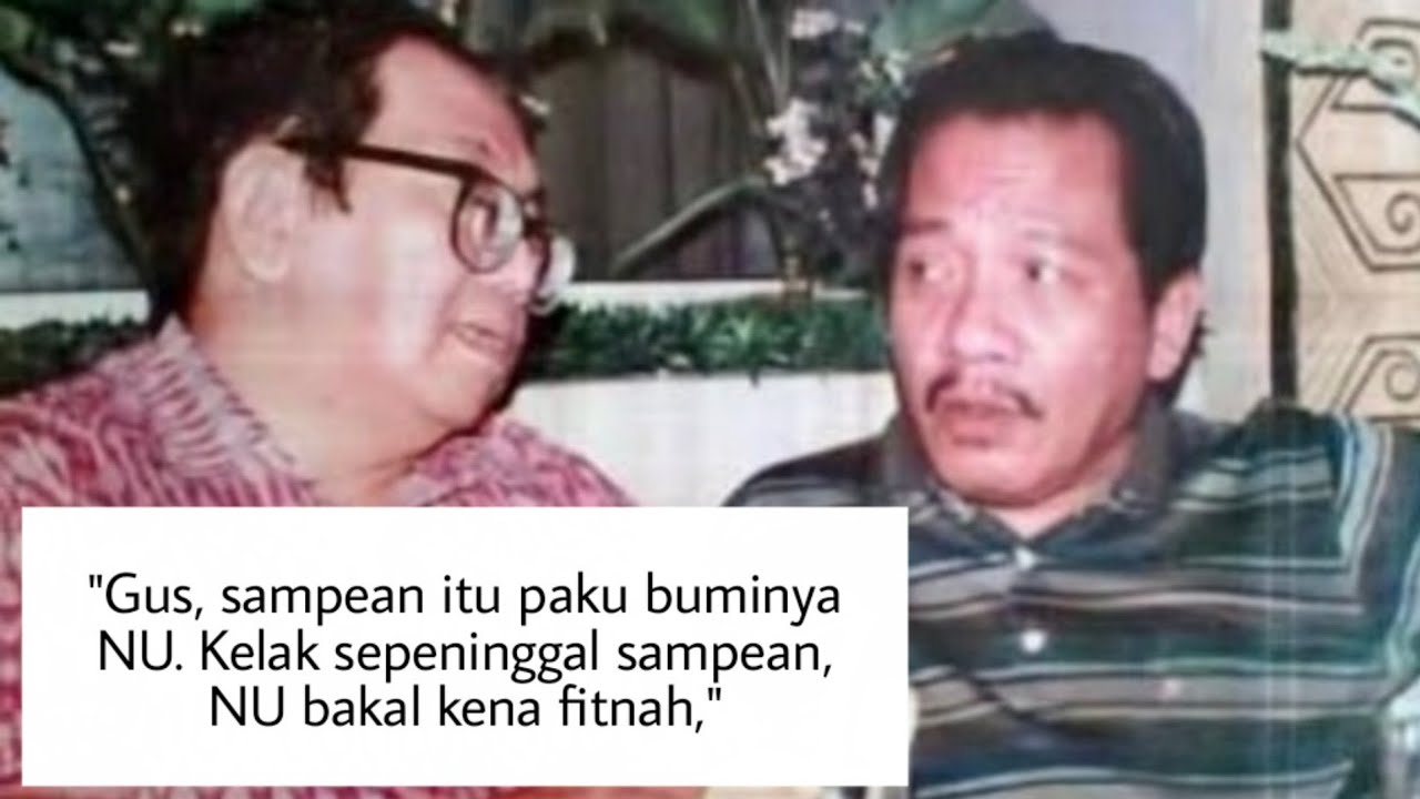 Menggetarkan Jiwa.!!! Karomah Gus Dur Dan Gus Miek Paling Fenomenal ...