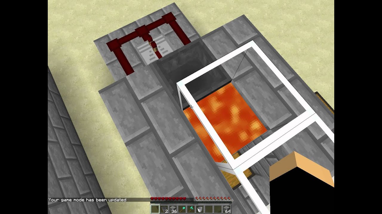 Minecraft Redstone Tutorial 1 Chicken Tower - YouTube