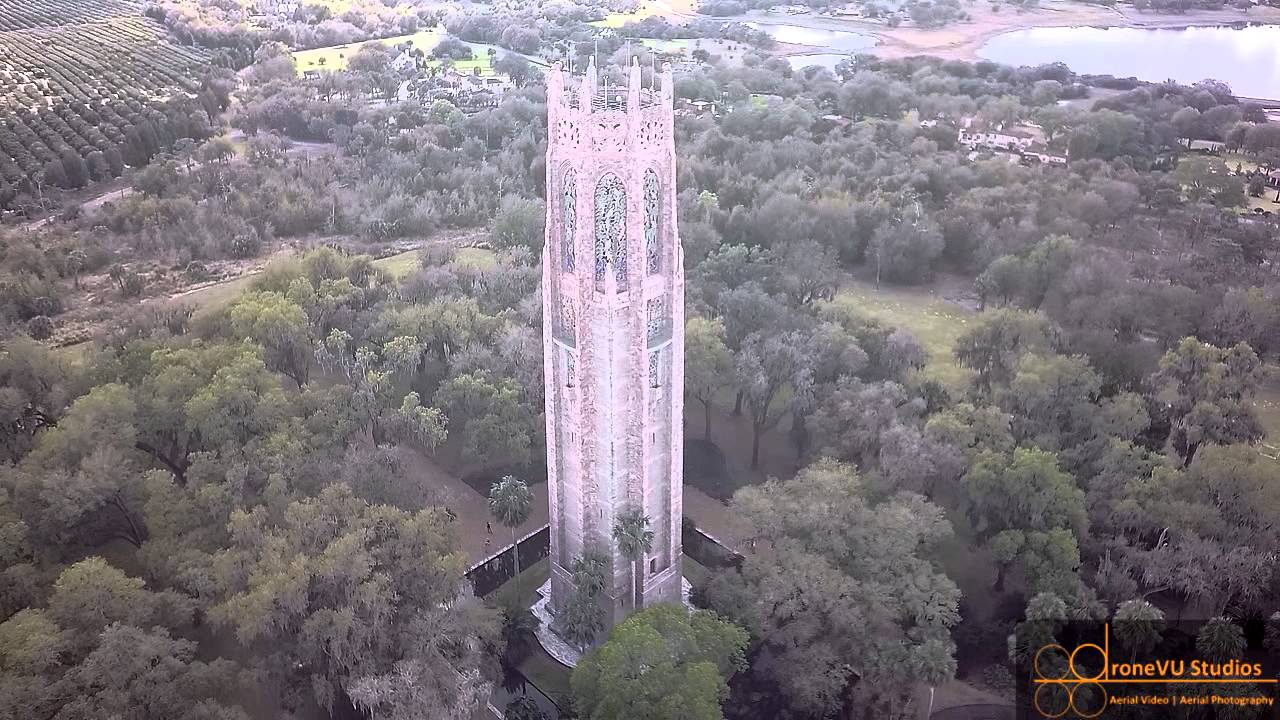 Aerial Drone Video of the Bok Tower Gardens - YouTube