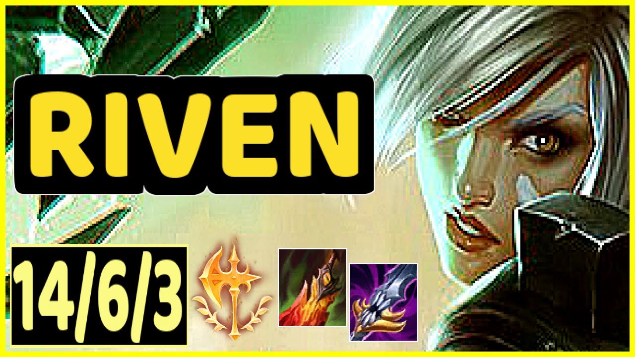 RIVEN VS PANTHEON - 14/6/3 KDA TOP GAMEPLAY - YouTube