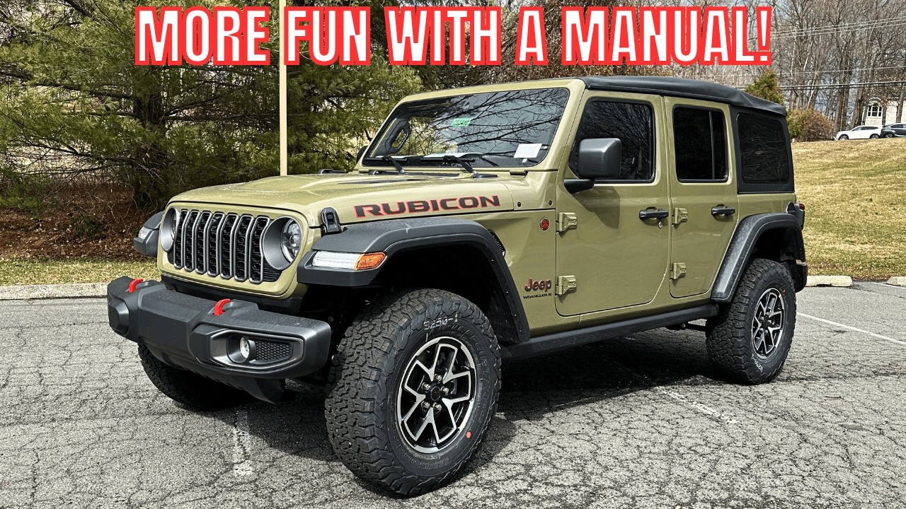 2025 Jeep Wrangler Rubicon - 6 Speed Manual! - YouTube