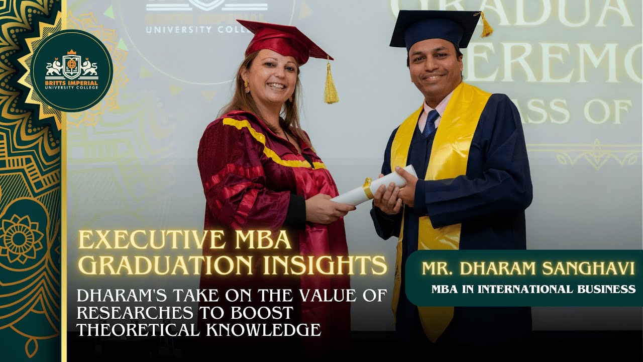Mr. Dharam Sanghavi's EMBA Experience | From Seasoned Professional to ...