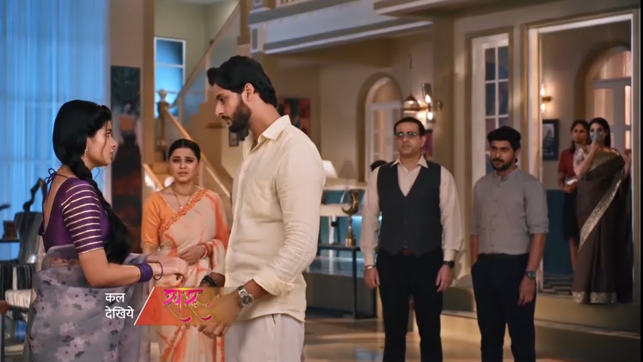 Saru 2 December today Full episode Twist | Ved throw Saru out of House ...