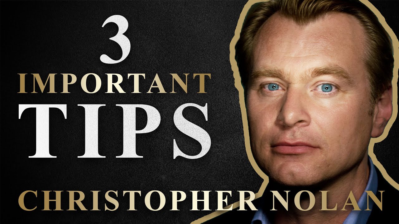 3 IMPORTANT Screenwriting Tips from Christopher Nolan | SWN - YouTube