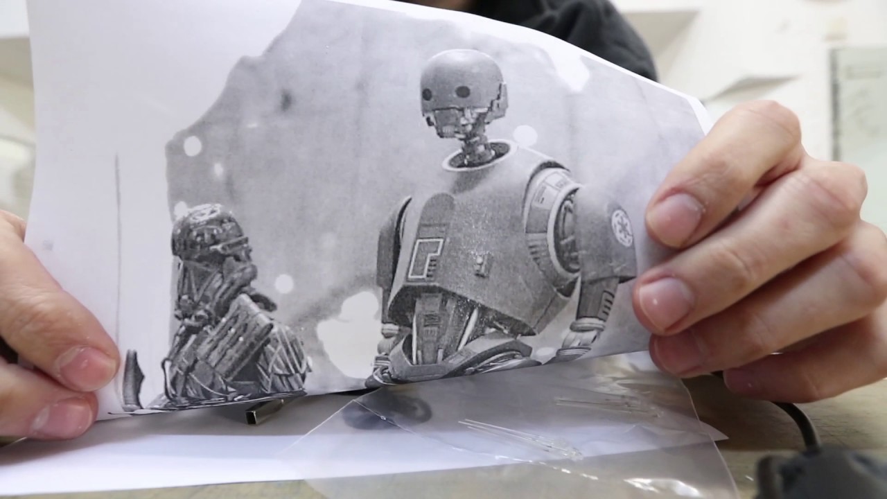 Making the Star Wars K-2SO droid puppet - YouTube