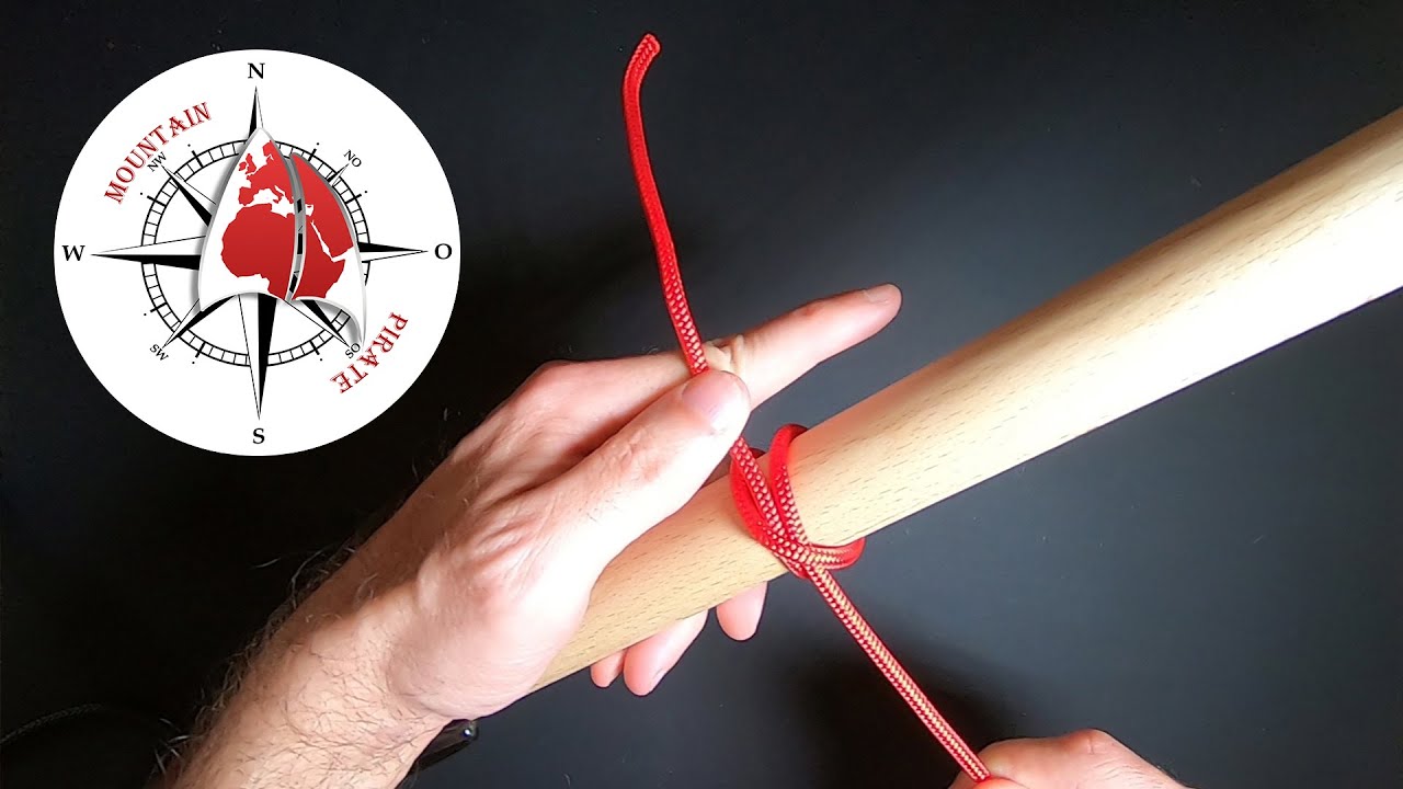Anleitung: Der Webleinstek oder Mastwurf - Clove Hitch Knot - YouTube