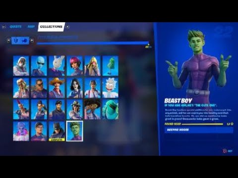 Fortnite Collections: CHARACTERS - YouTube