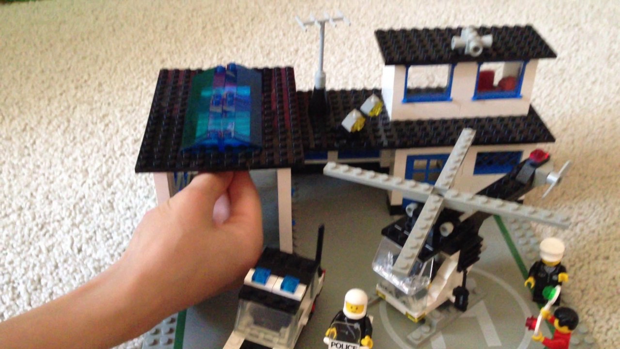 Lego 6384 Police Station (1984) - YouTube