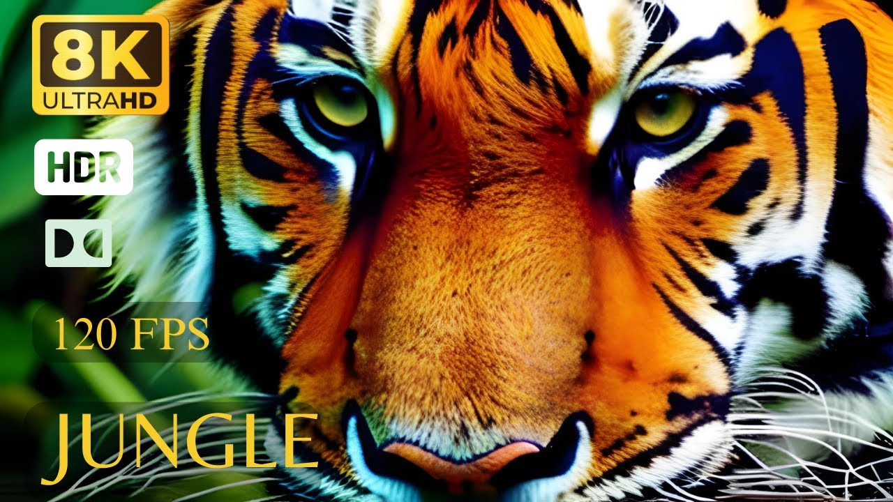 8k HDR 120 fps Dolby vision | Jungle - YouTube