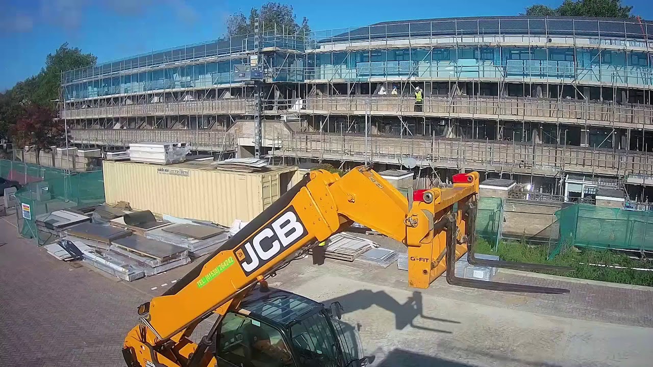 Apartment block renovation timelapse - YouTube
