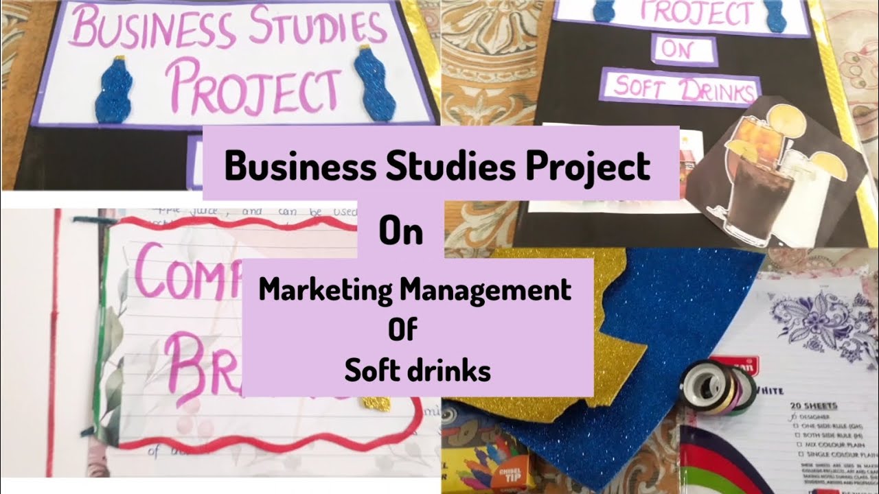 Project on Marketing Management (Soft drinks) | Commerce | Business ...
