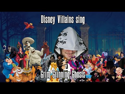 Disney Villains sing Grim Grinning Ghosts - YouTube