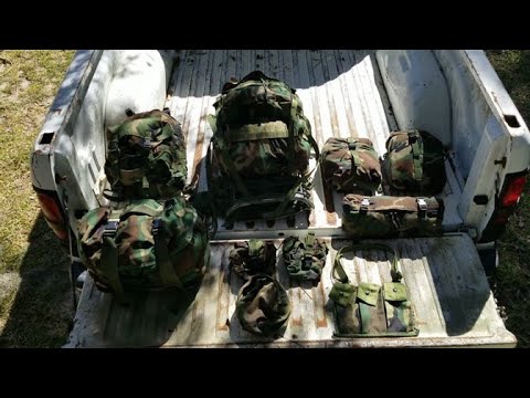 MOLLE II HUNTING SETUP part 1 - YouTube