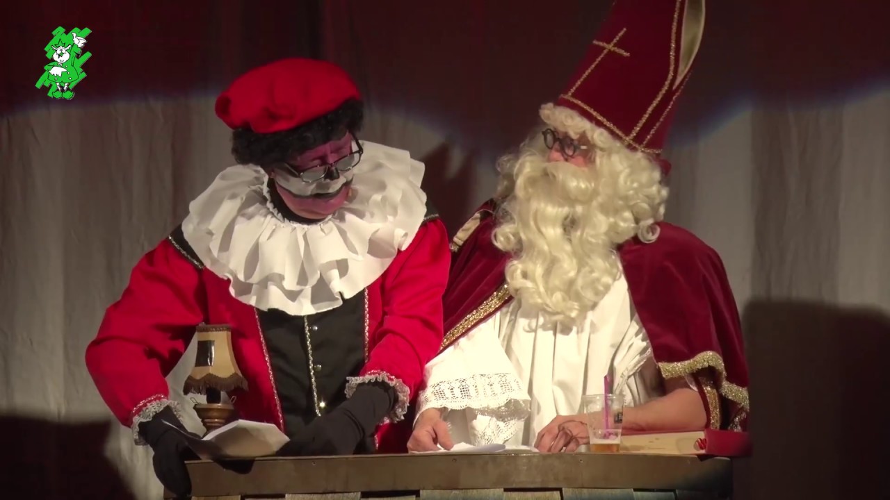 Freek Heemskerk en Kees Jan Kelder als Sint en Piet bij het Bosuilse ...