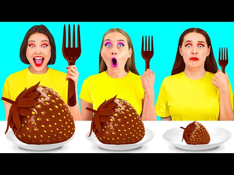 Küçük, Orta ve Büyük Tabak Meydan Okumasi | Komik Durumlar Funny Funny