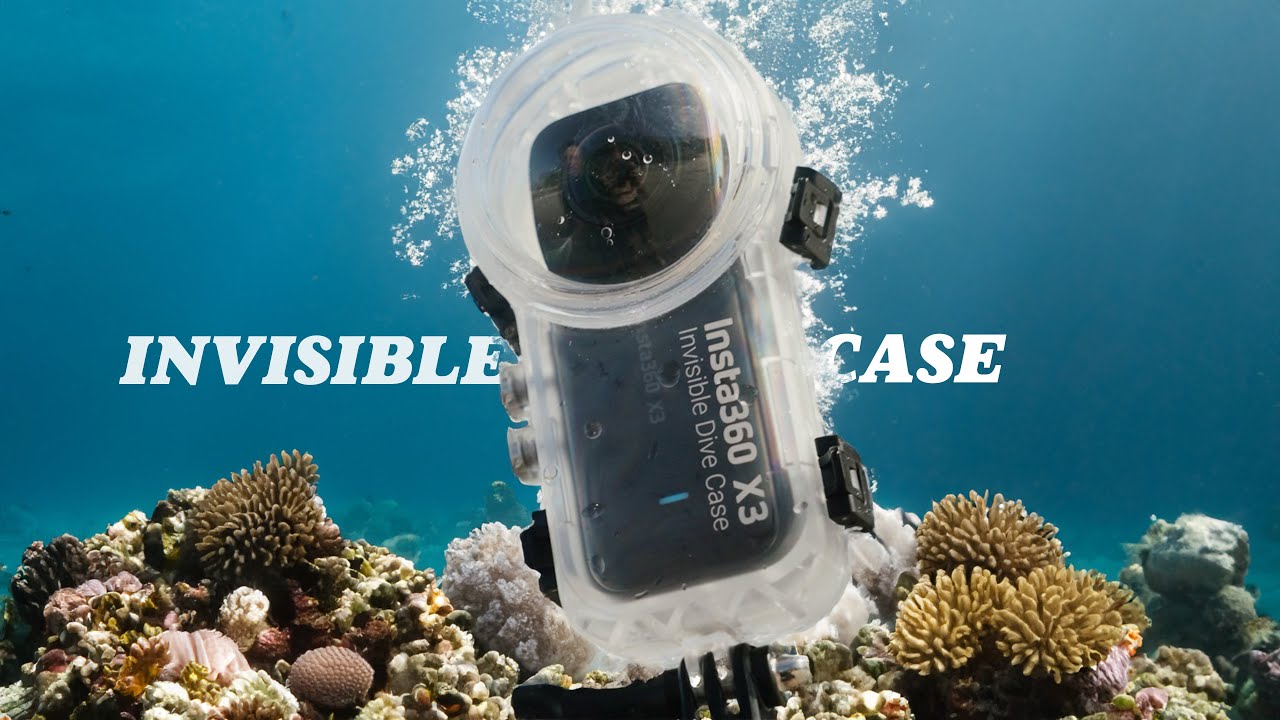 How To Use Your Insta360 X3 Underwater l New Invisible Dive Case - YouTube