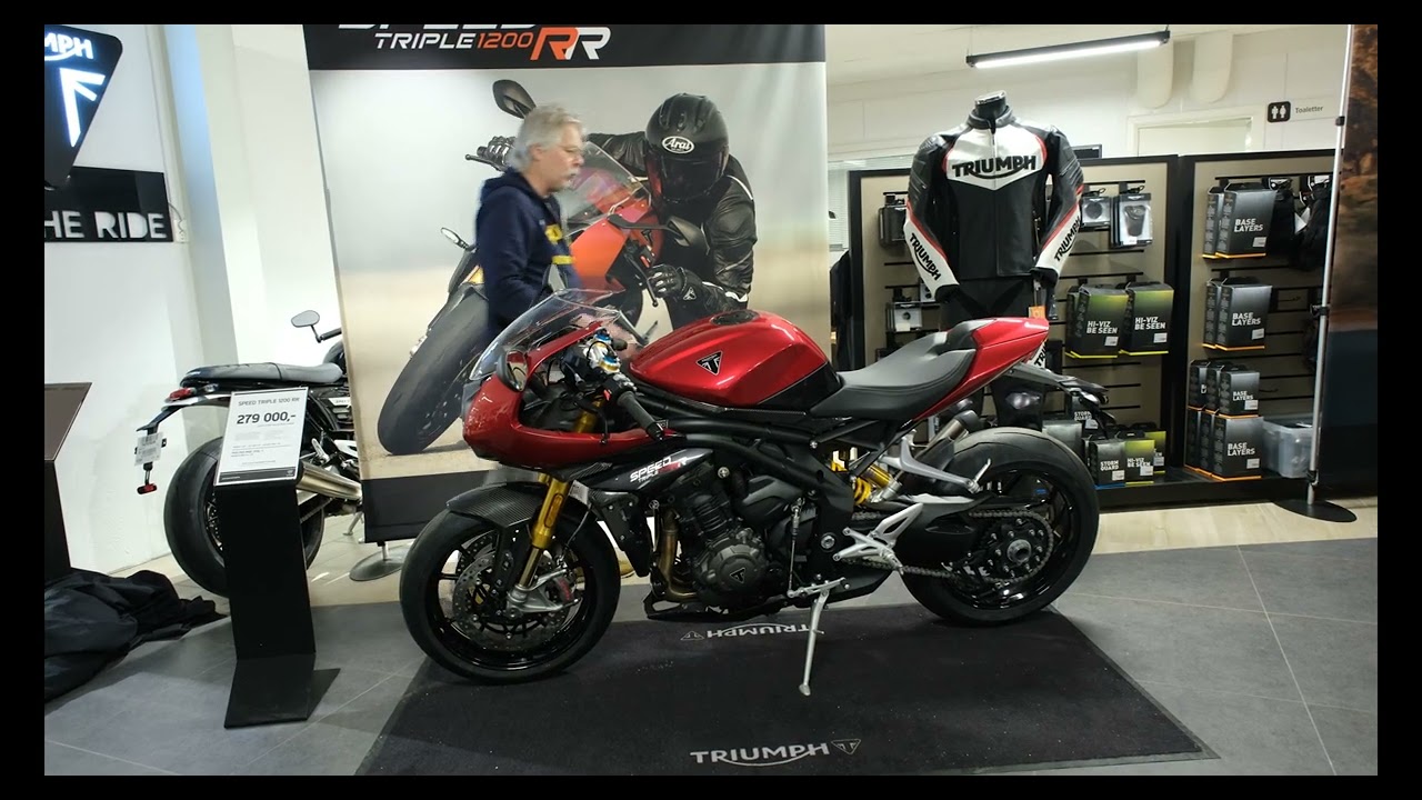 Bikelife Norge - Release Triumph Speed Triple RR in Norway - YouTube