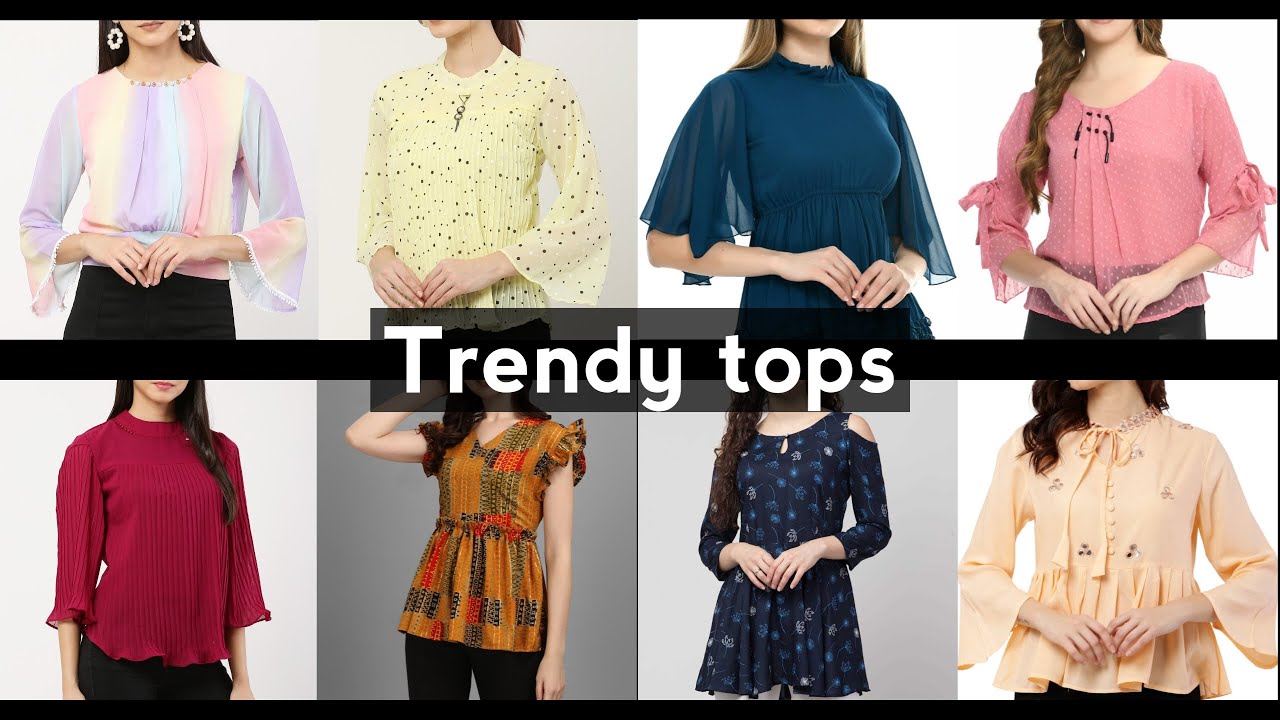 Latest tops design 2022 | trendy tops for girls | crop top beautiful ...