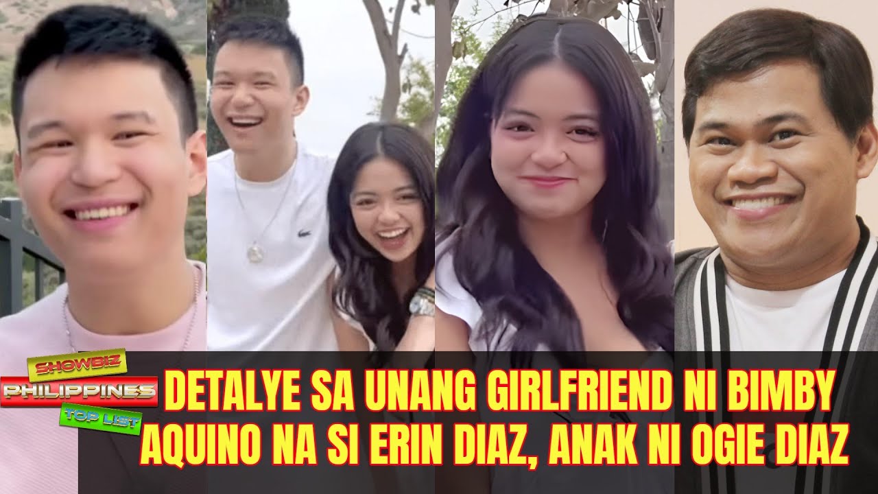 Detalye Sa Unang Girlfriend Ni Bimby Aquino Na Si Erin Diaz, Anak Ni ...