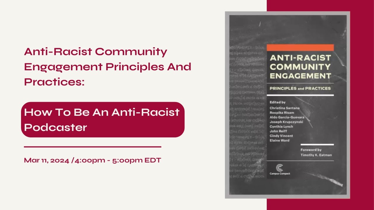 How to be an Anti Racist Podcaster - YouTube