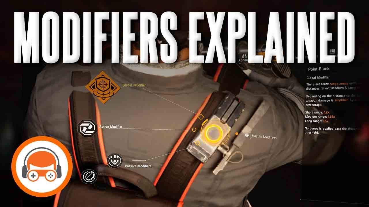 The Division 2 - Seasonal Modifiers Explained - YouTube