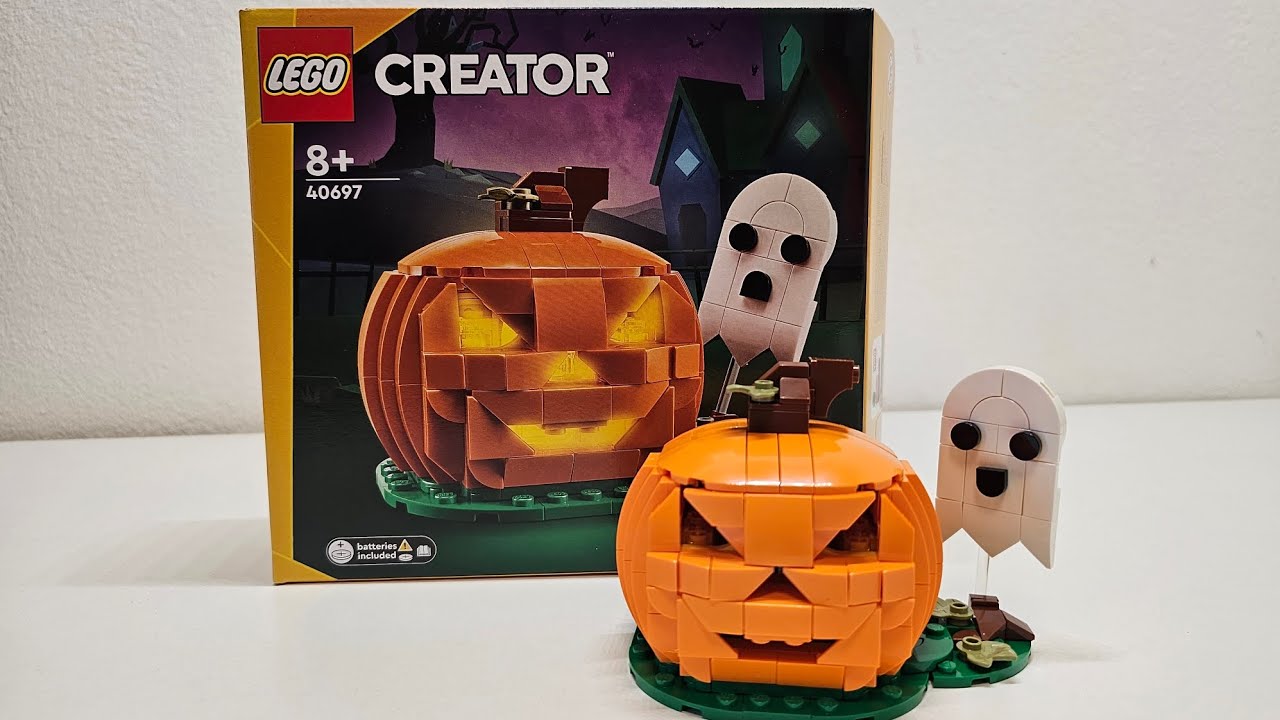 Review!LEGO GWP 40697 Halloween Pumpkin - YouTube
