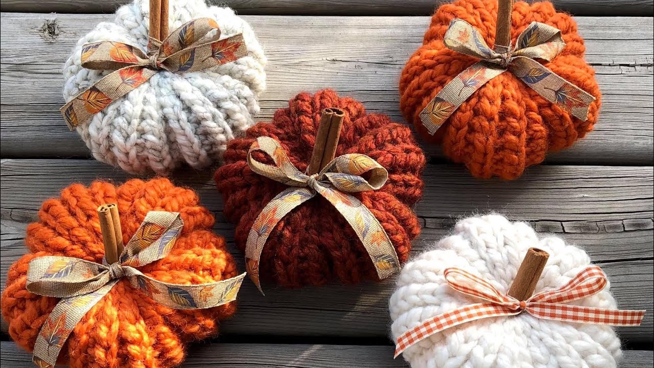 Crochet Pumpkin Tutorial by In Stitches - YouTube