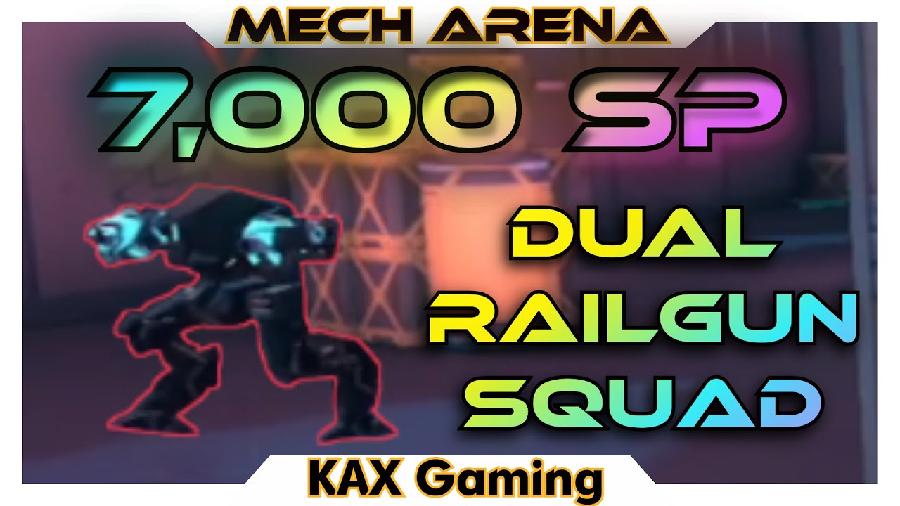 INTENSE: 7,000 SP Dual RAILGUN ONYX & GUARDIAN battles us in 2v2 - Mech ...