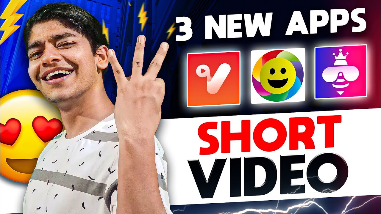 Best Short Video App | 3 New Short Video Apps | Best Short Video ...