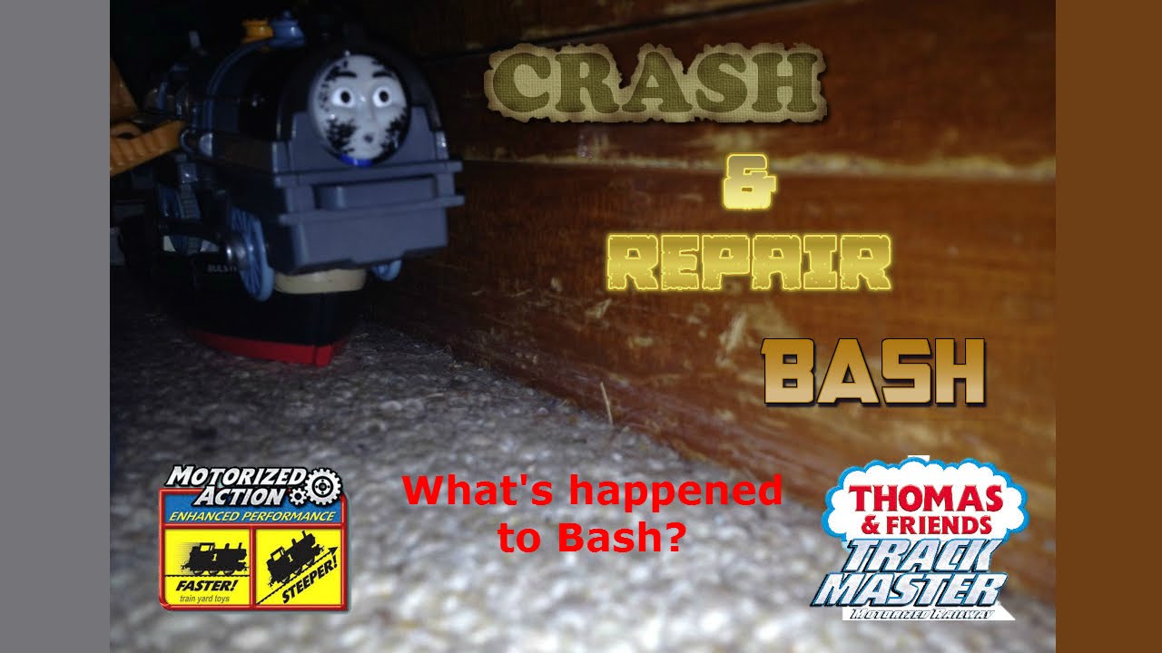 Trackmaster 2 Crash & Repair Bash unboxing review and story run - YouTube
