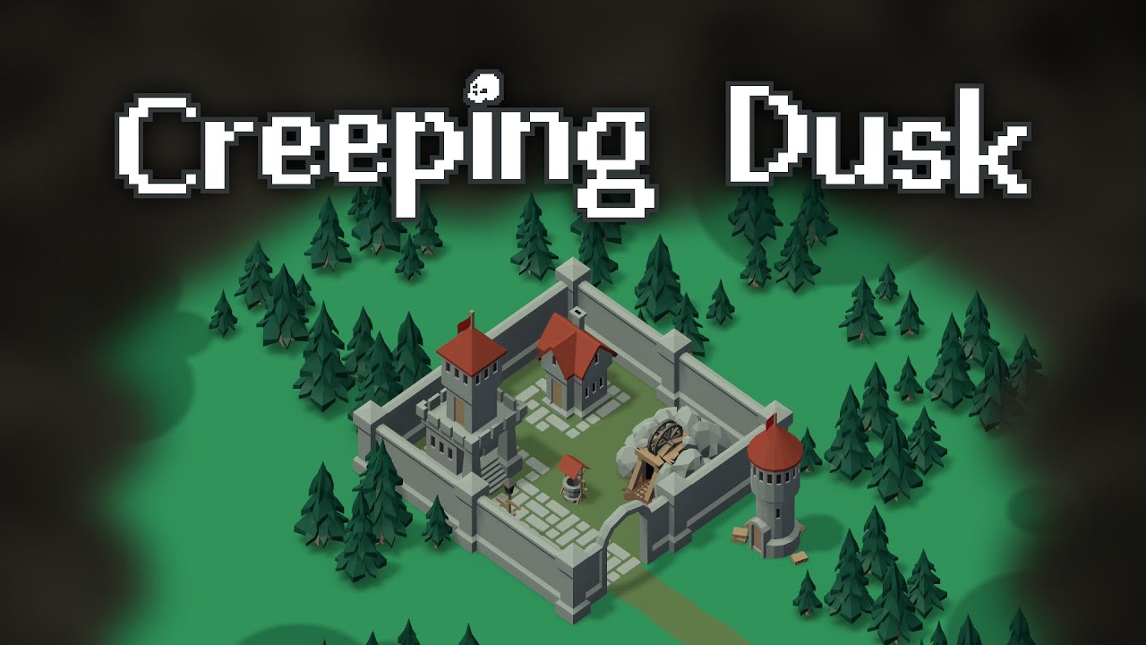 A New MEDIEVAL Wave Survival Colony Builder - Creeping Dusk - YouTube
