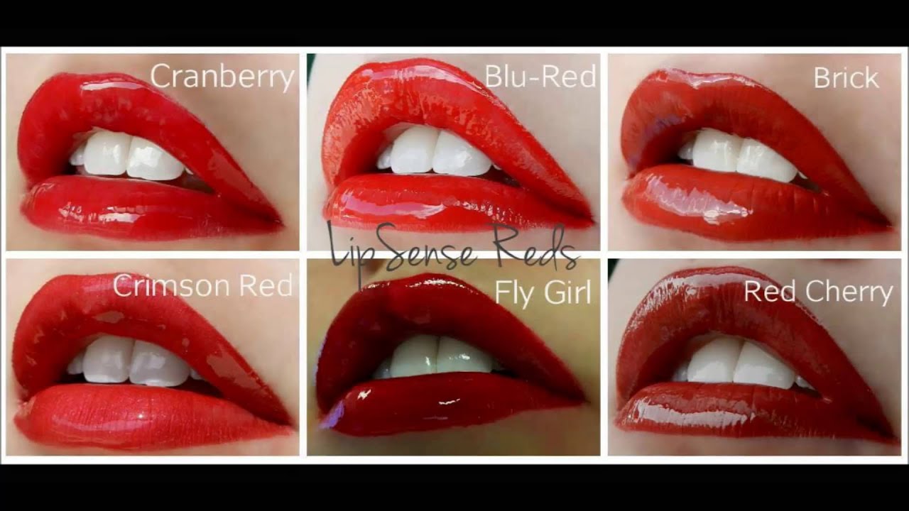LipSense Colours - YouTube