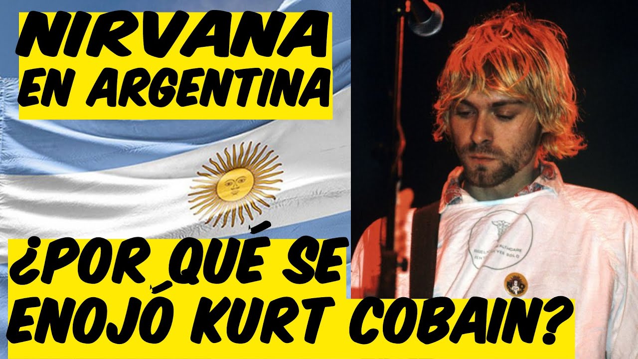 Nirvana en Vélez: El recital que dejó sabor a poco por el enojo de Kurt ...