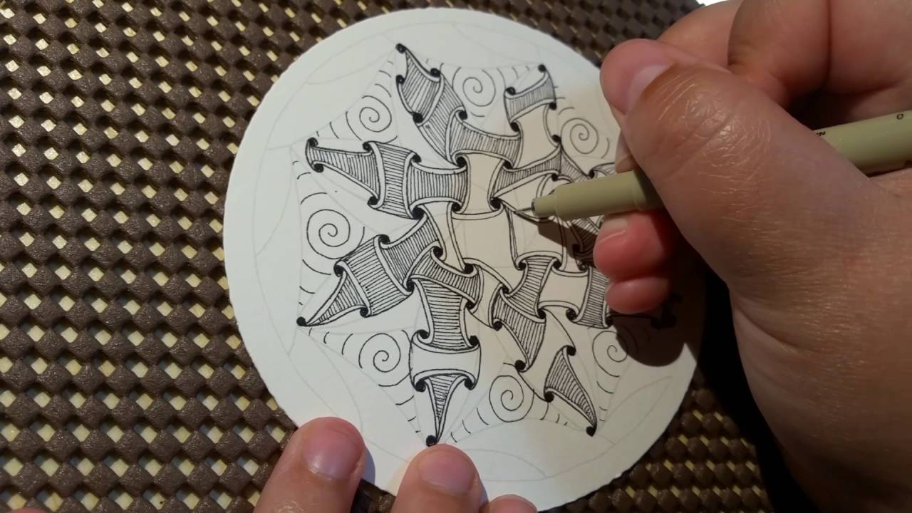 The Making of a Tangle #4 - YouTube