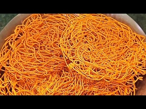 Homemade Kurkurit shev Recipe| Spicy Shev Recipe| कुरकुरीत शेव रेसिपी ...